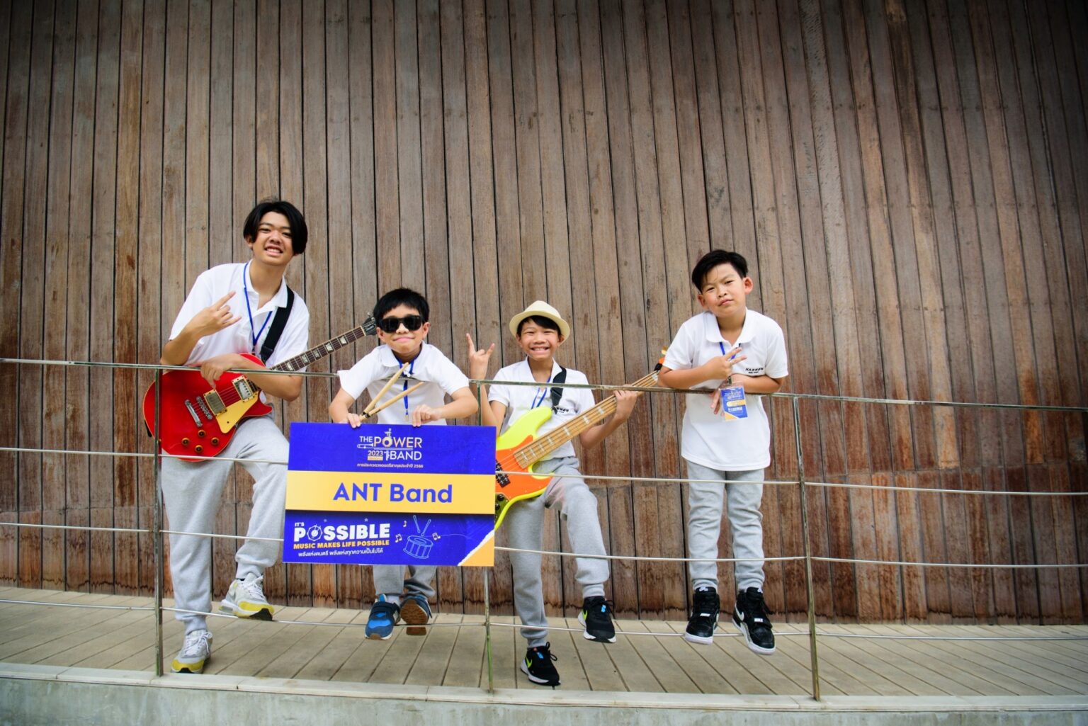 ANT Band “เล็กพริกขี้หนู” ยืนหนึ่งเรื่องจิ๋วแต่ฝีมือแจ๋ว - ThaiPower.co