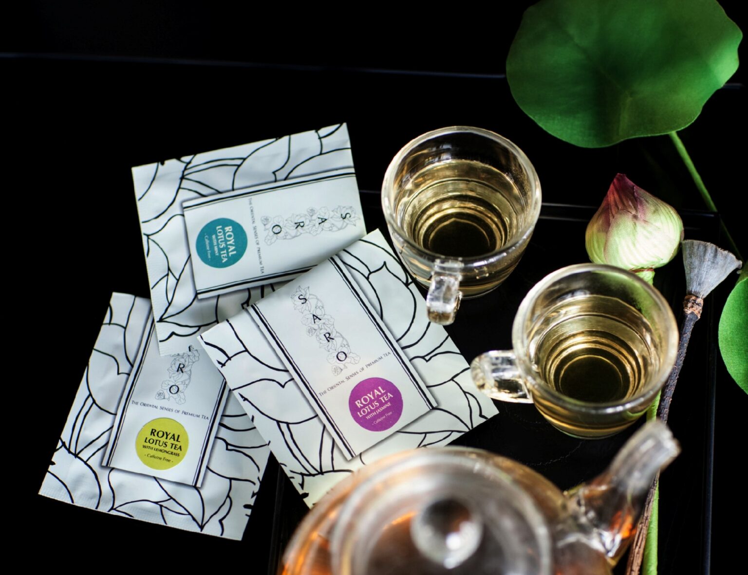 SARO TEA กรุ่นกลิ่นหอมละมุนสุดยอดชาจากดอกบัวหลวง - ThaiPower.co