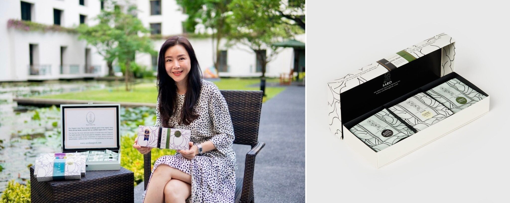 SARO TEA กรุ่นกลิ่นหอมละมุนสุดยอดชาจากดอกบัวหลวง - ThaiPower.co
