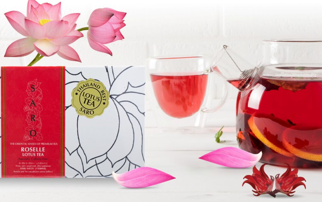 SARO TEA กรุ่นกลิ่นหอมละมุนสุดยอดชาจากดอกบัวหลวง - ThaiPower.co