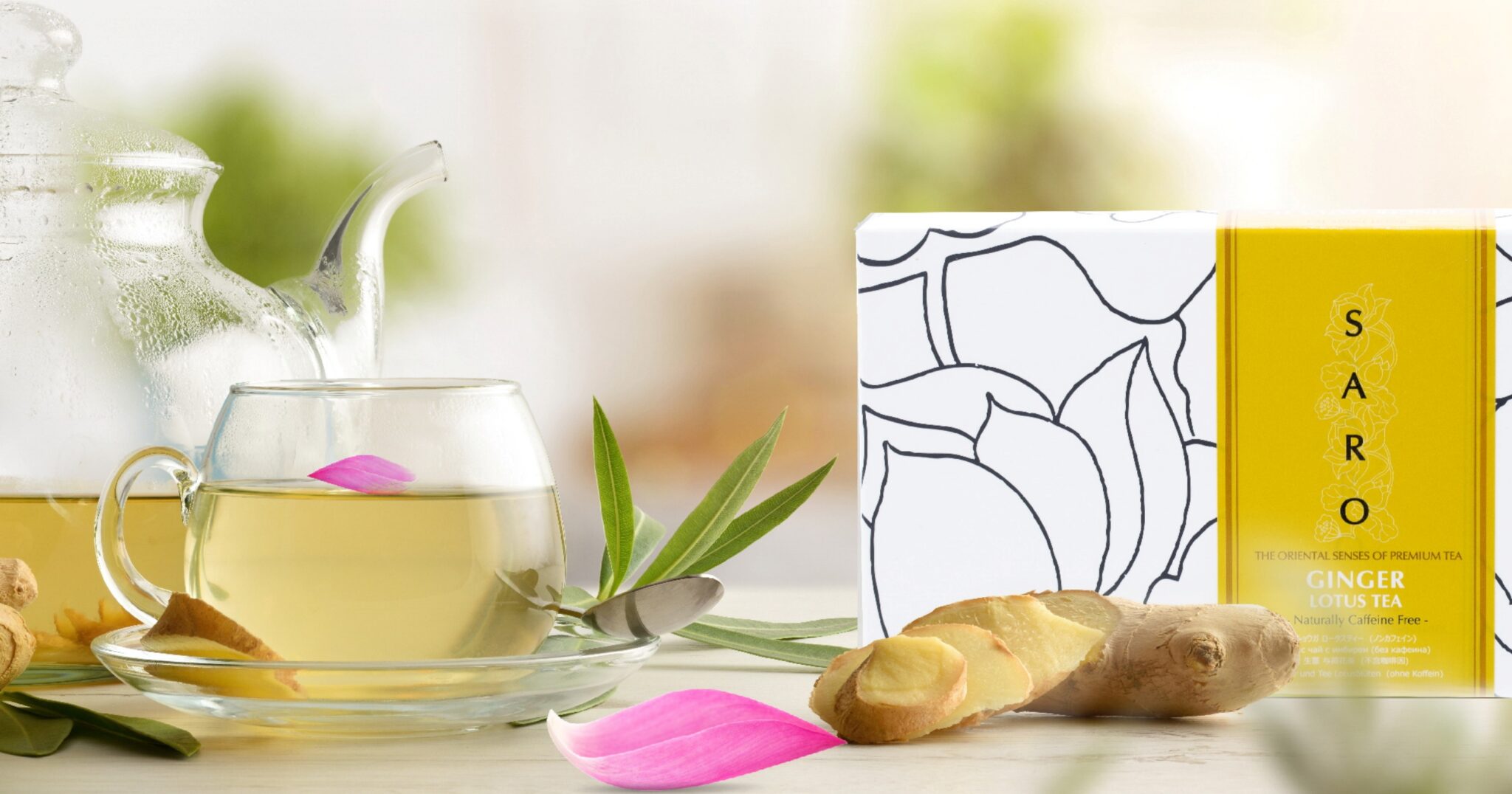 SARO TEA กรุ่นกลิ่นหอมละมุนสุดยอดชาจากดอกบัวหลวง - ThaiPower.co