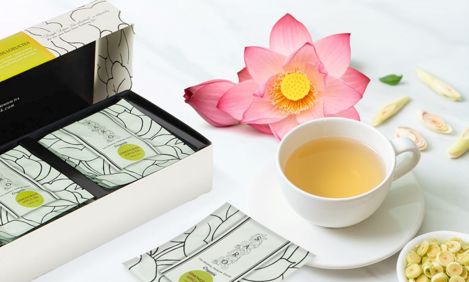 SARO TEA กรุ่นกลิ่นหอมละมุนสุดยอดชาจากดอกบัวหลวง - ThaiPower.co